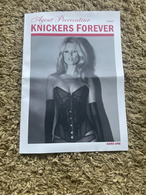 AGENT PROVOCATEUR KNICKERS Forever advertising Brochure Issue 5 Kate Moss Rare £19.36 - PicClick UK