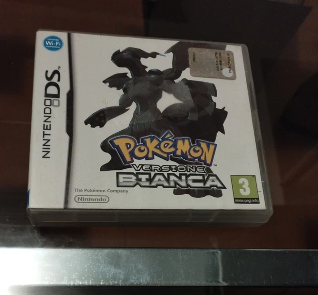POKÉMON POKEMON VERSIONE Bianca Nintendo DS boxato completissimo PAL ...