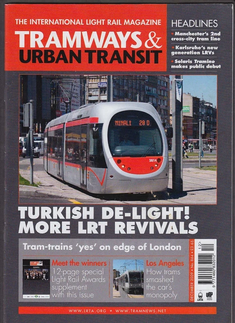 TRAMWAYS & URBAN TRANSIT Turkish LRT Solaris Tramino Los Angeles Tram + 12 2009 £9.10 - PicClick UK