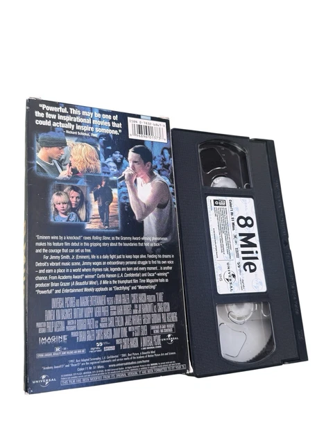 8 MILE (VHS, 2003) Eminem- Brittany Murphy- Kim Basinger- Mekhi Phifer ...