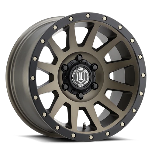 20X10 ALLIAGES D'ICÔNES roue bronze compression 8x170 (-19mm) EUR 390 ...