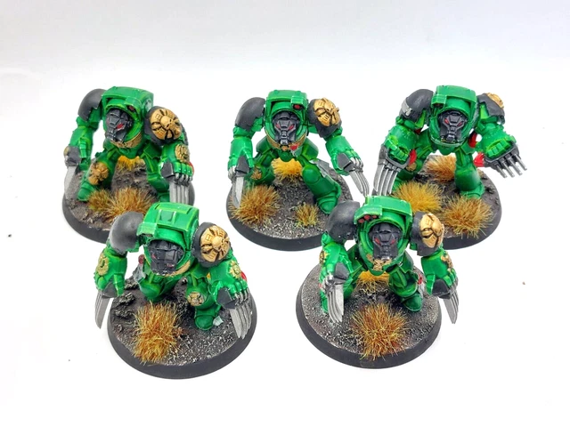 SPACE MARINE ASSAULT terminators with lightning claws salamanders ...