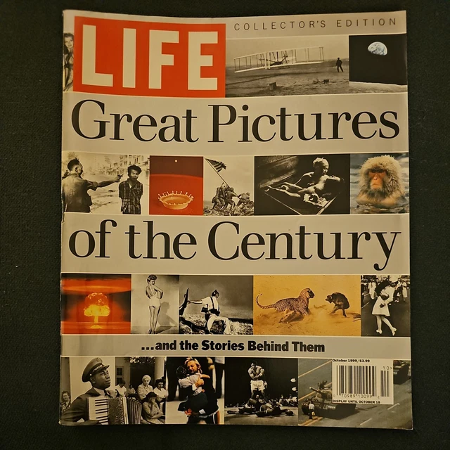 1999 OCTOBER LIFE Magazine, Great Pictures of The Century (BM15) £5.00 ...