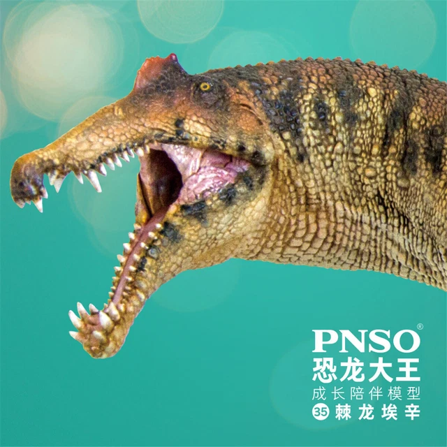 PNSO SPINOSAURUS MODEL Essien Spinosauridae Dinosaur Collector Animal ...