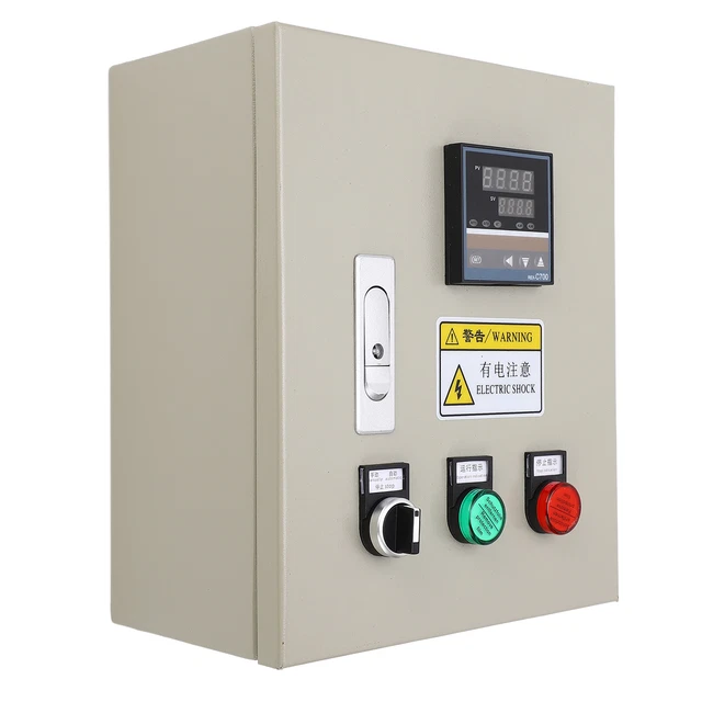 Pid Temperature Controller Digital Temp Control Box Stainless Steel 380vac 3 £168 04 Picclick Uk