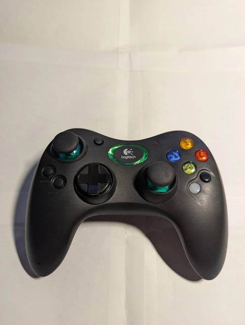 LOGITECH PRECISION ORIGINAL Xbox Wireless Controller And Receiver WORKING $40.00 - PicClick CA