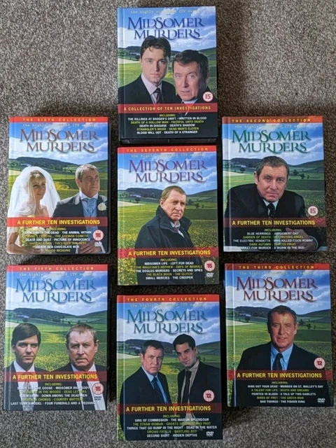 MIDSOMER MURDERS - The Collection 1 à 7 DVD Set - UK PAL EUR 59,09 - PicClick FR