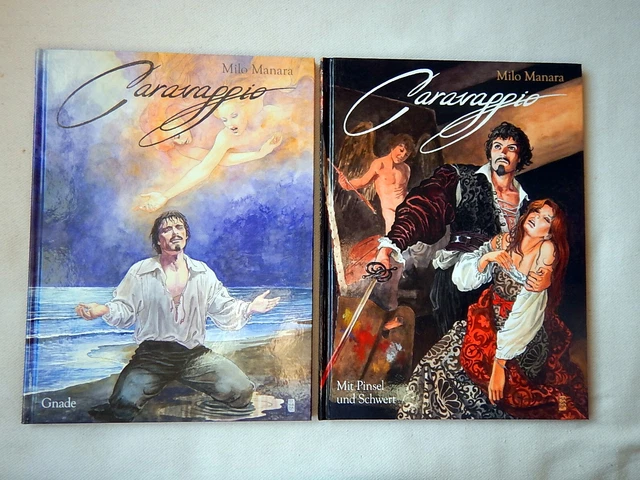 MILO MANARA - Caravaggio 1 + 2 komplett Milo Manara (2015, Gebundene ...
