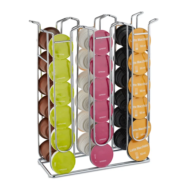 RANGE-CAPSULES RANGEMENT CAPSULES Support Porte-capsules Dosettes café ...
