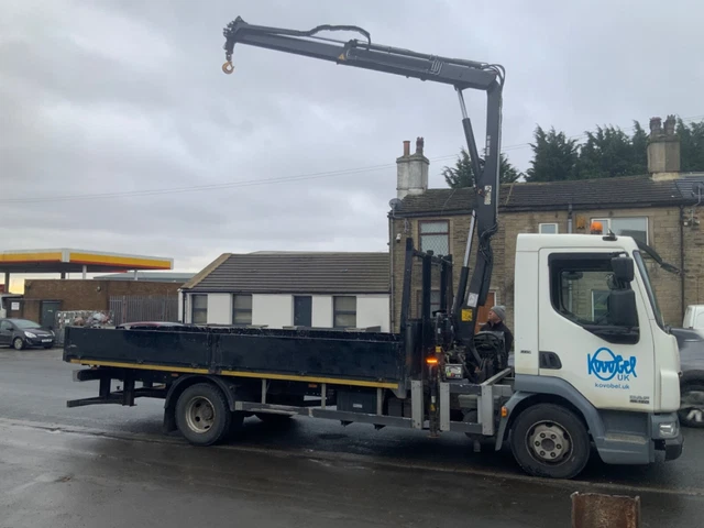 DAF 45/160 HIAB drop side truck £13,500.00 - PicClick UK