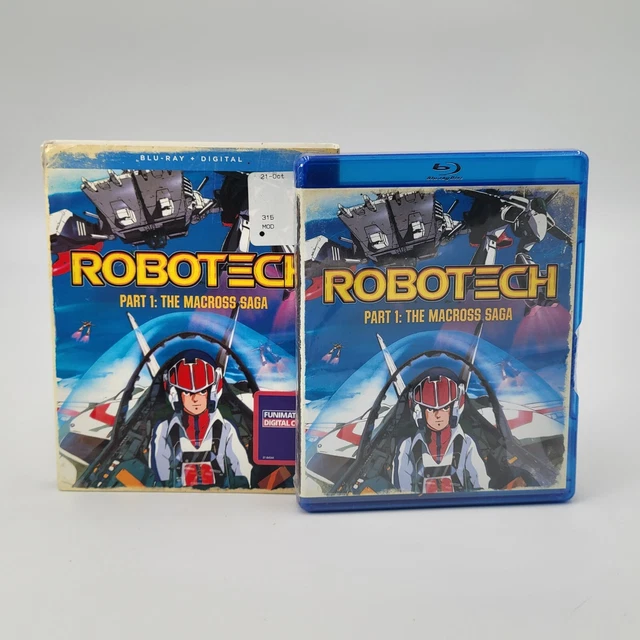 ROBOTECH: PART 1 The Macross Saga Blu-Ray Limited Edition HD Remastered ...