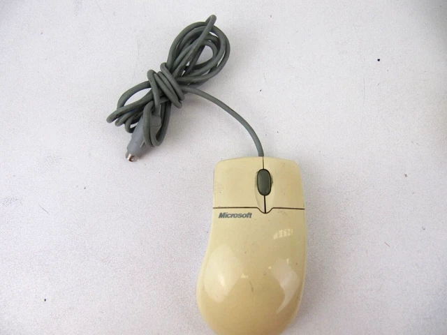 MICROSOFT PS2 MOUSE PS/2 68874 Trackball IntelliMouse Track Ball Wired ...