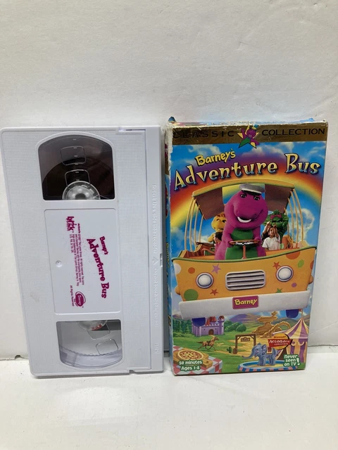 BARNEY - BARNEYS Adventure Bus (VHS, 1997) EUR 5,65 - PicClick FR
