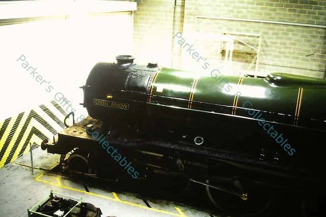 RAILWAY SLIDE TRAIN Slide 35mm Steam Locomotive Green Arrow (s41 1b) £3 ...