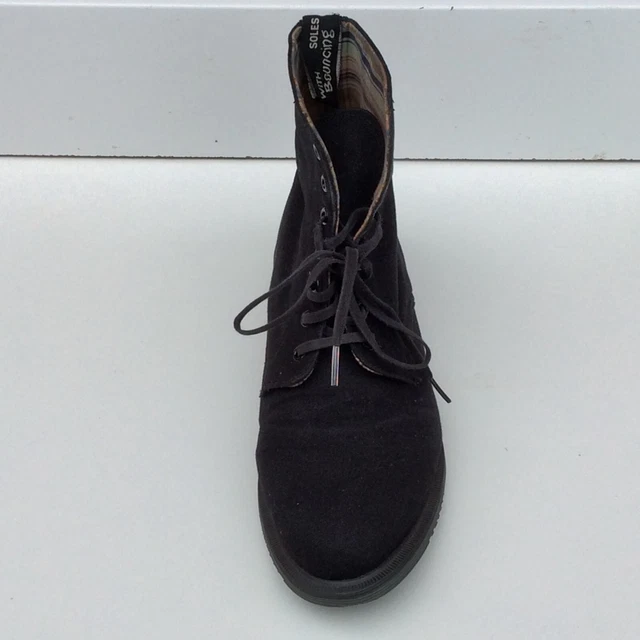 DR MARTENS AIR Wair Suede Leather Boots UK 9/US 10 With Sole Bouncing ...