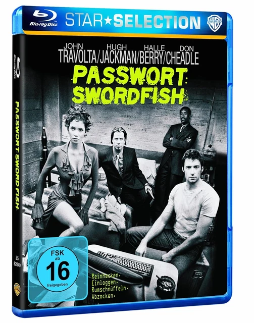 PASSWORT: SWORDFISH [BLU-RAY] (Blu-ray) John Travolta Hugh Jackman ...