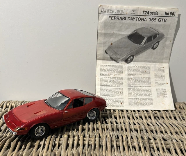 ITALERI FERRARI DAYTONA Model Car Kit. 1:24 Scale. £16.15 - PicClick UK