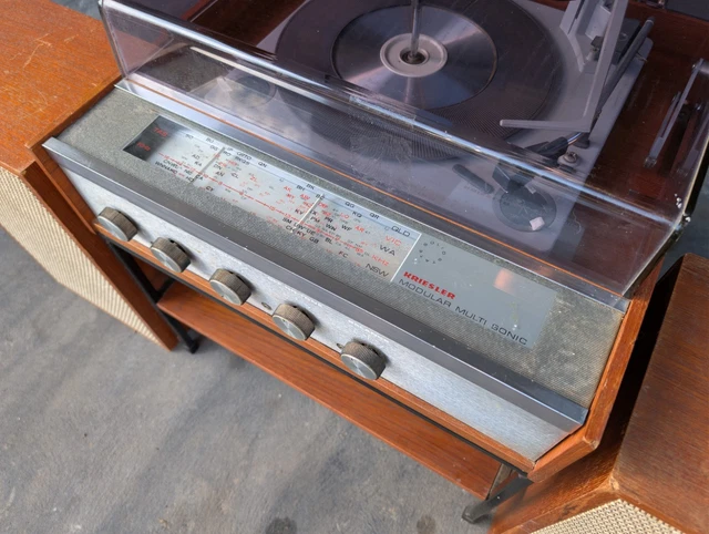 KRIESLER MODULAR MULTI Sonic Record Player $40.00 - PicClick AU