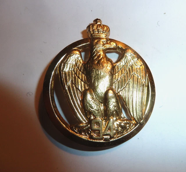 RARE INSIGNE DE BÉRET MILITAIRE COMMANDO CHASSE ALGERIE 94é RÉGIMENT ...
