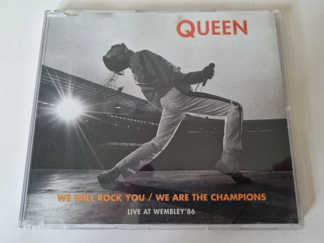 QUEEN - WE Will Rock You / We Are The Champions (Live At Wembley '86 ...