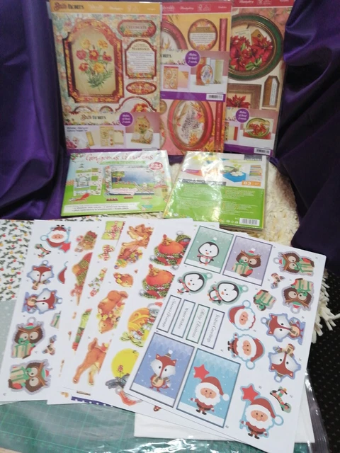 HUNKYDORY ADORABLE SCORABLES, Shadow Box Card Kit, 3D Topper Sheets ...