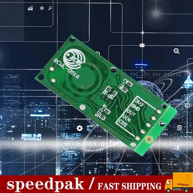 RCWL-0516 MICROWAVE RADAR Sensor Module Human Body Module# Induction ...