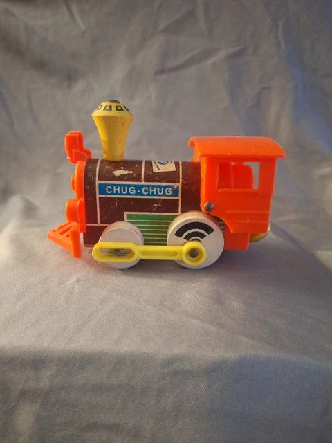 VINTAGE FISHER-PRICE LITTLE People Chug-Chug Train $6.50 - PicClick