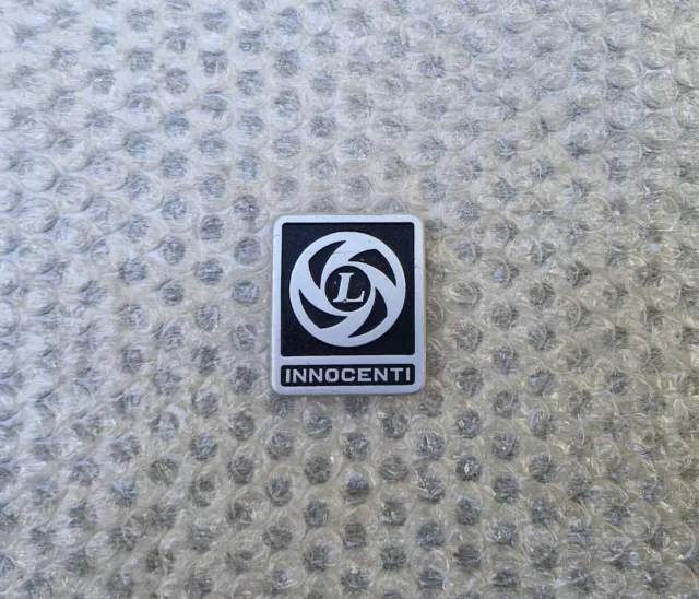 INNOCENTI MINI SCRITTA stemma frontale - Badge ( Cooper, 1300, Export ...