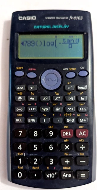 CASIO FX-83ES SCIENTIFIC Calculator Solar Working £7.00 - PicClick UK