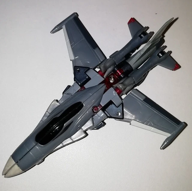 TRANSFORMERS PRIME CYBERVERSE seeker jet STARSCREAM action figure ...