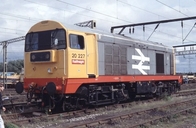 35MM SLIDE BR British Railways Diesel Loco Class 20 20227 1992 £2.00 ...