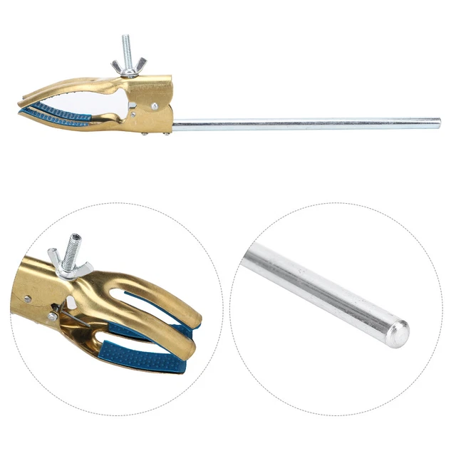 COPPER LABORATORY CLAMP Flask Condenser Fixing Clamp Test Tube Holder ...