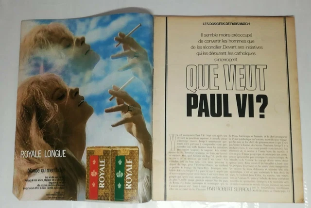 N31 MAGAZINE PARIS-MATCH No. 1129 26 December 1970 Johnny Hallyday ...