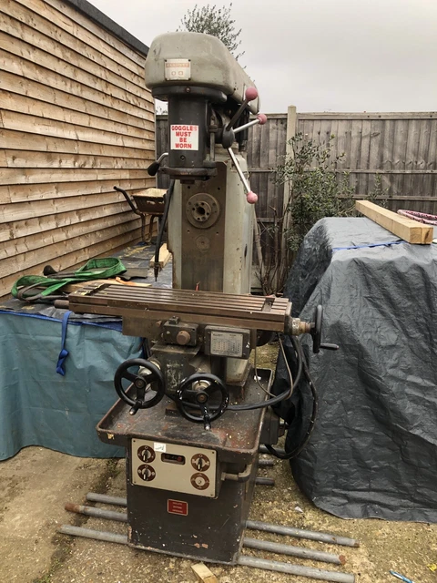 ELLIOTT OMNIMILL 00 Horizontal and Vertical Milling Machine £750.00 ...
