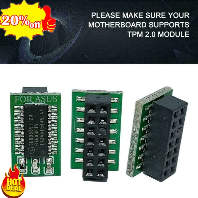 Tpm 20 Encryption Security Module Remote Card Windows Upgrade Tpm20 11 Hots £658 Picclick Uk 