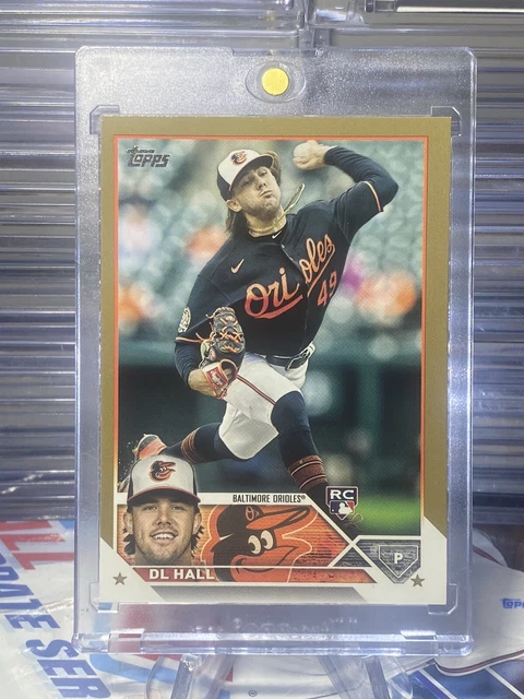 2023 TOPPS SERIES 2 DL Hall RC #547 Gold /2023 - Baltimore Orioles ...