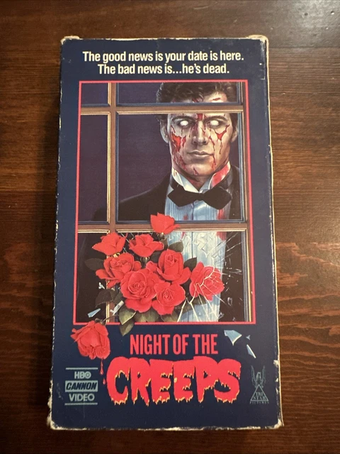NIGHT OF THE Creeps VHS 1986 Tri-star Pictures HBO Cannon video horror zombie £67.69 - PicClick UK