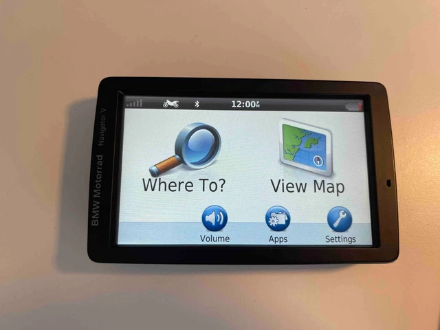 BMW MOTORRAD NAVIGATOR V Motorcycle Sat Nav (Complete) including 8gb ...