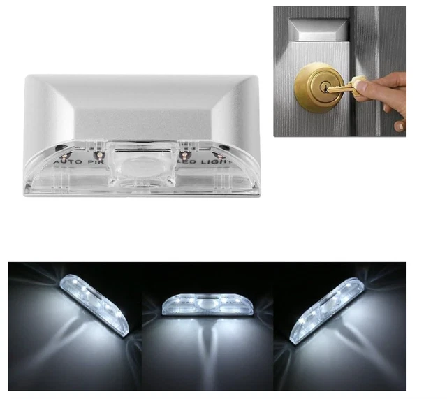 DOOR LOCK LIGHT, Light Above Door Key Lock, Motion Detector Keyhole ...