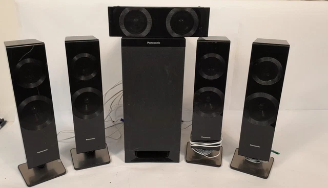 PANASONIC SURROUND SOUND Speakers Centre and Subwoofer SB-HS590 M6 O97 ...
