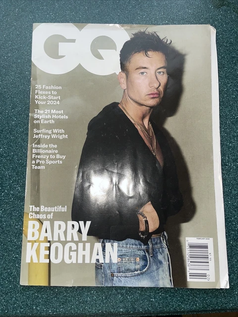 GQ MAGAZINE FEBBRAIO 2024 Barry Keoghan Gentlemen's Quarterly 21 hotel ...