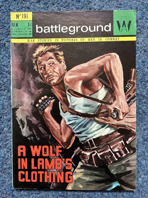 BATTLEGROUND WAR STORIES in pictures Library Comic No. 191 Wolf in ...