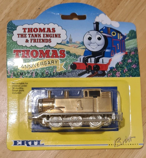 THOMAS THE TANK Engine Gold Anniversary Edition ERTL £37.12 - PicClick UK