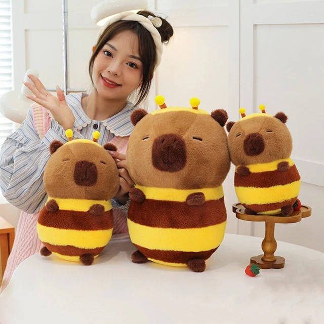 SIMULATION CAPYBARA PLUSHIES Cos Bee Capibara Fluffty Doll Birthday ...