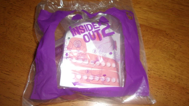 2024 MCDONALD'S DISNEY Pixar Inside Out 2 Embarrassment Happy Meal Toy ...