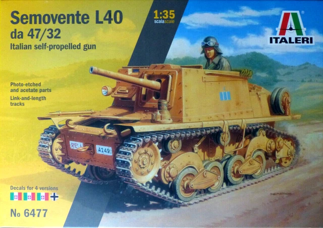 IT6477 ITALERI 1/35 Semovente L 40 da 47/32 EUR 29,90 - PicClick DE