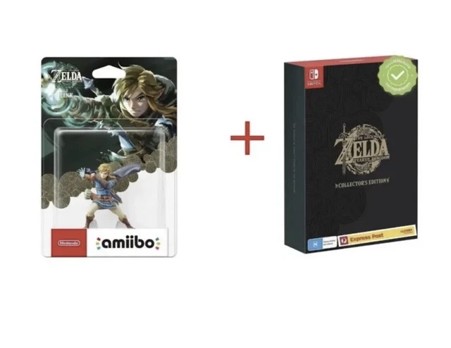 THE LEGEND OF Zelda: Tears of the Kingdom édition collector + amiibo lien EUR 237,44 - PicClick FR