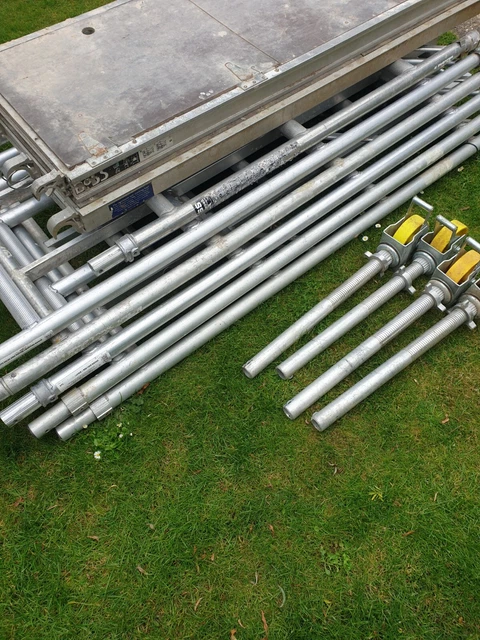 BIG* 3.2M X 0.9m Narrow Span Aluminium Youngman Boss Platform Tower ...