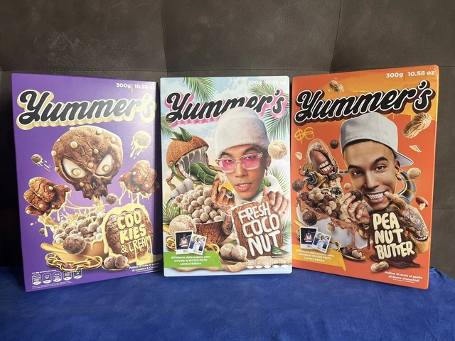 NEW COLLECTION LIMITED Edition Cereali Sfera Ebbasta, Yummer's (3/10/23) EUR 40,00 - PicClick IT