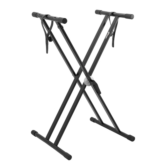 TIGER KEYBOARD STAND with Securing Straps - Double Braced X Frame £31. ...